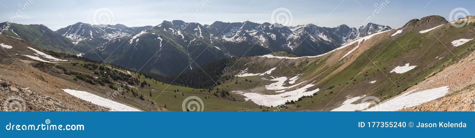 Corkscrew Pass Panoramic stock photo. Image of highway - 177355240