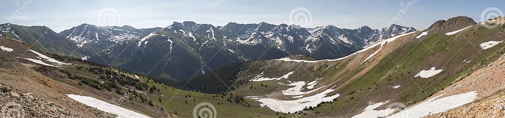 Corkscrew Pass Panoramic stock photo. Image of highway - 177355240