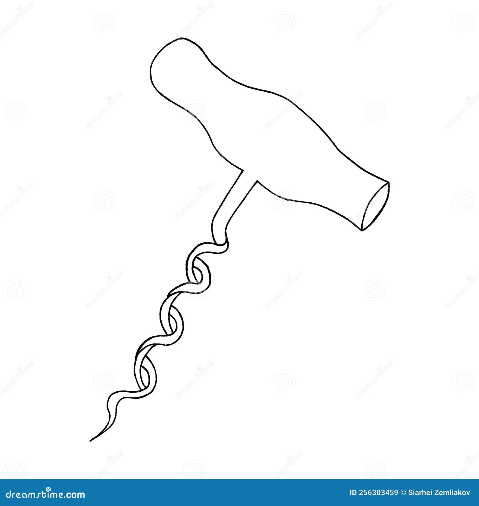 Corkscrew. Tableware. Kitchen Utensils, Kitchen Utensils Stock ...