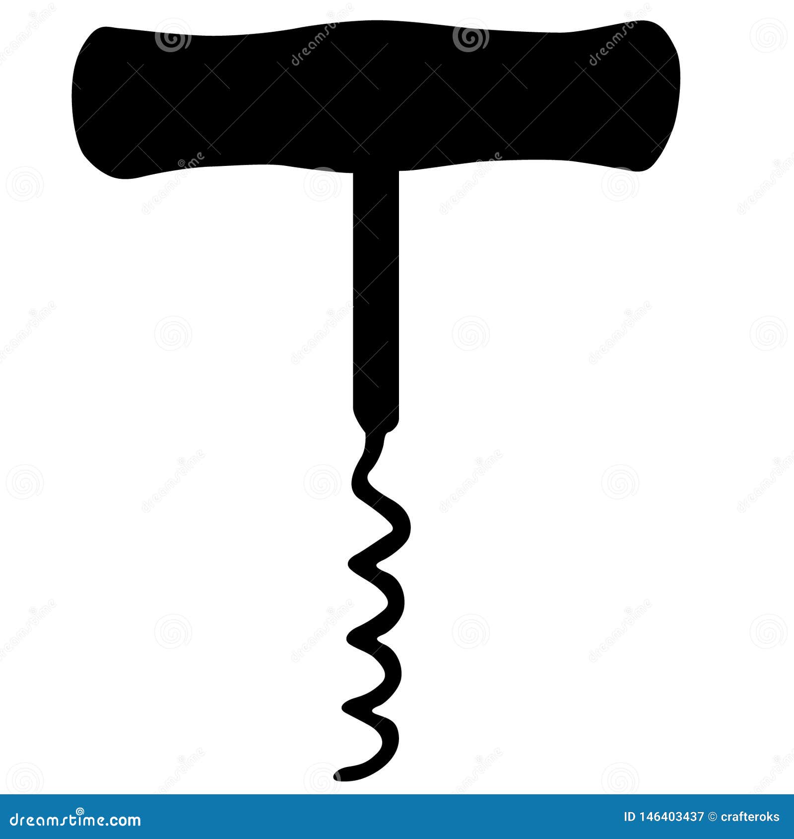 Corkscrew Vector Eps Illustration by Crafteroks Stock Vector ...
