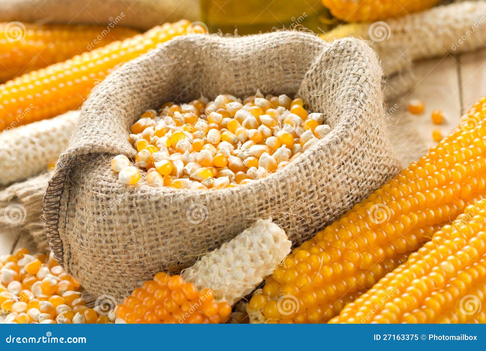 Corn stock image. Image of homemade, nature, glass, natural - 27163375