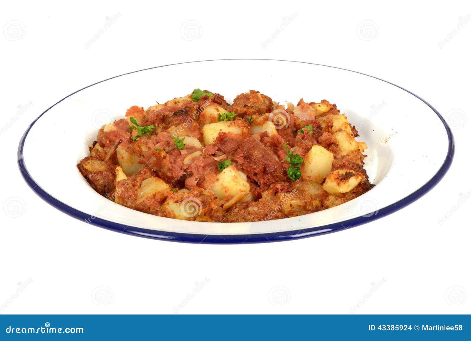 Corn Beef Hash stock photo. Image of hash, background - 43385924