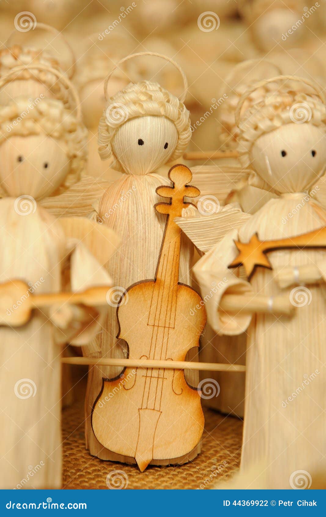 Corn blade figures stock photo. Image of puppet, decorative - 44369922