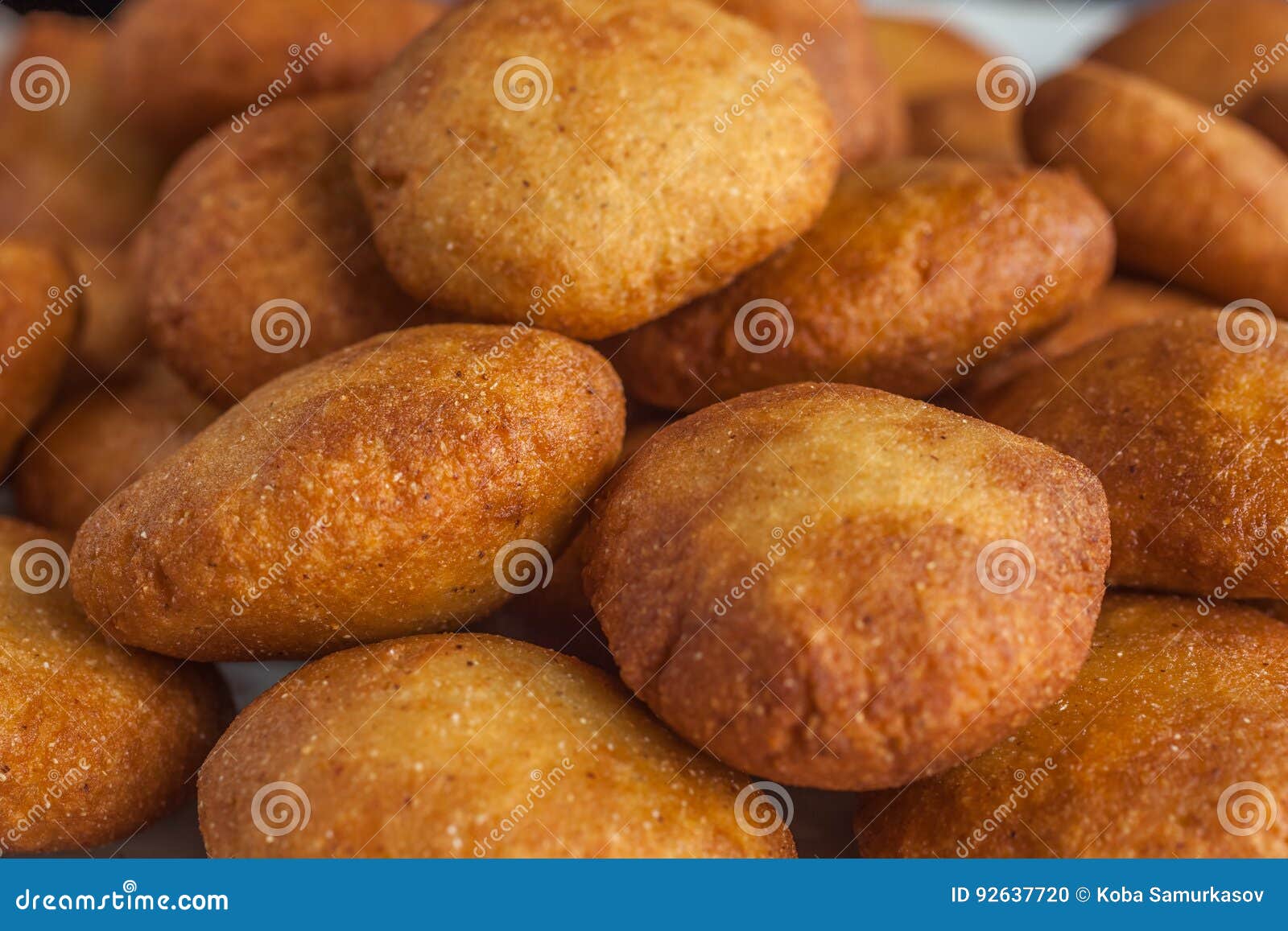 Corn Bread. Mchadi - Traditional Georgian Cornbread Stock Photo - Image ...
