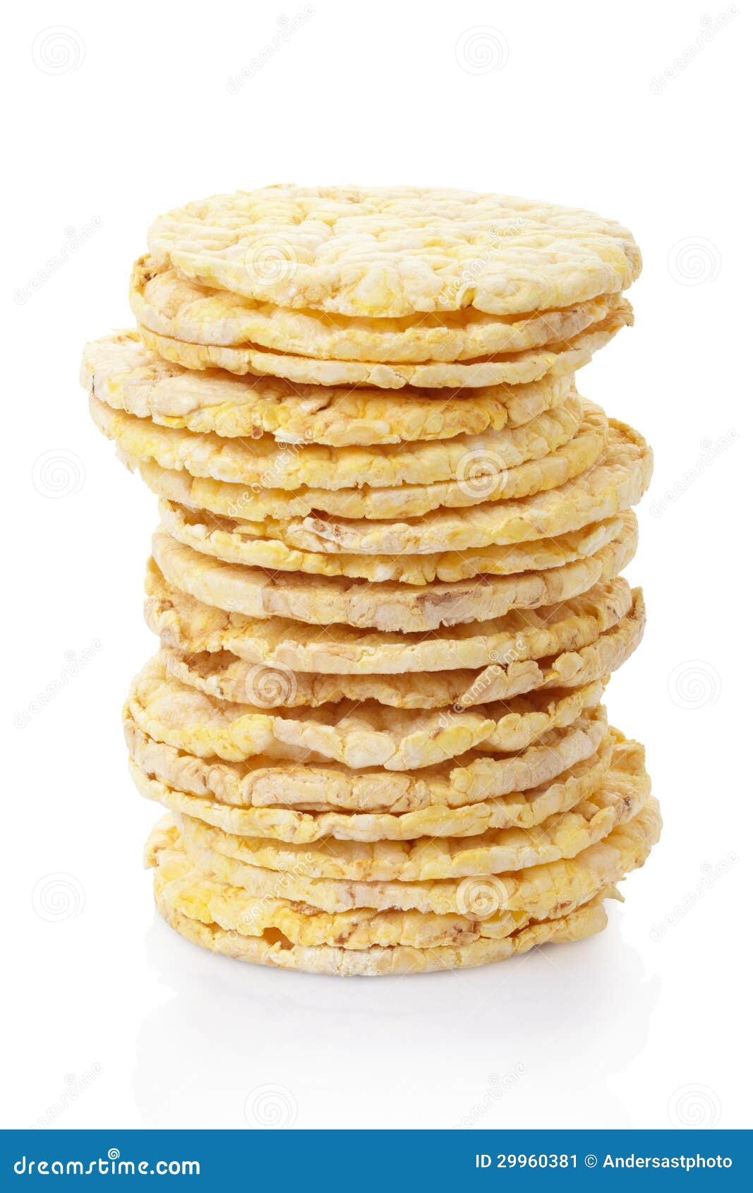Corn cakes stack stock image. Image of cracker, lunch - 29960381
