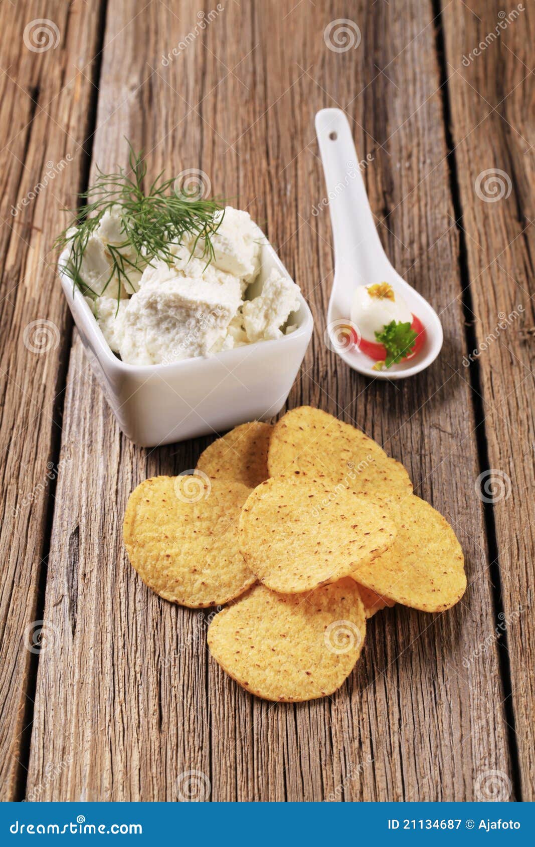 Corn Chips and Fresh Cheese Stock Image - Image of corn, product: 21134687