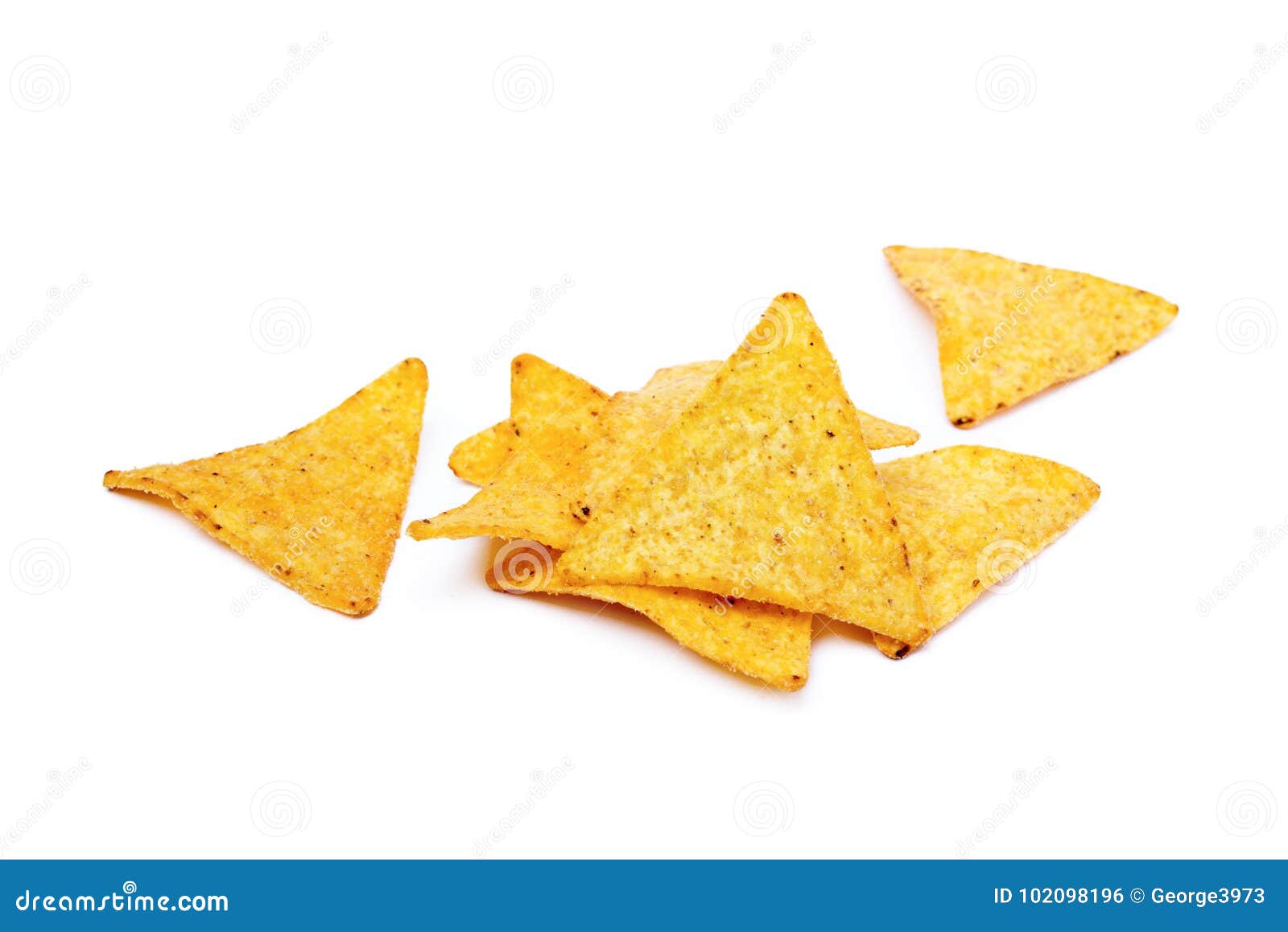 Corn Chips,triangle, Nachos Stock Photo - Image of mexico, pepper ...