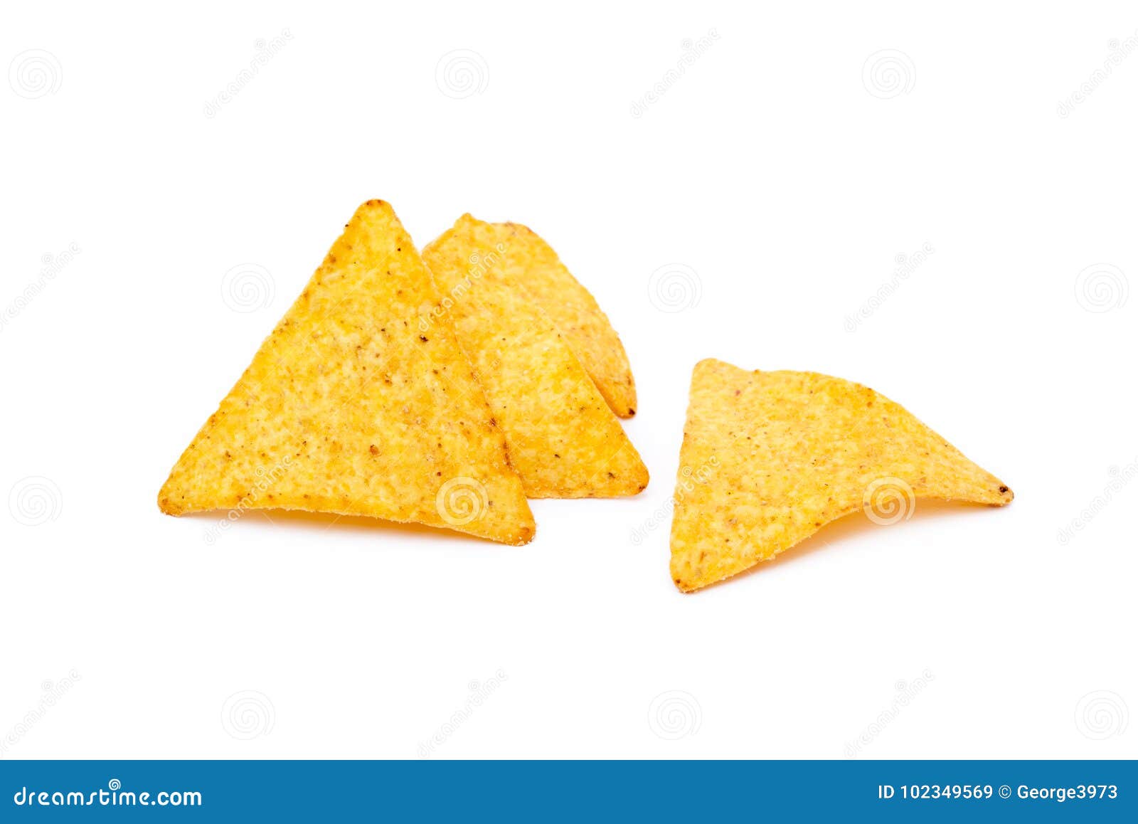 Corn Chips,triangle, Nachos Stock Image - Image of pile, mexican: 102349569
