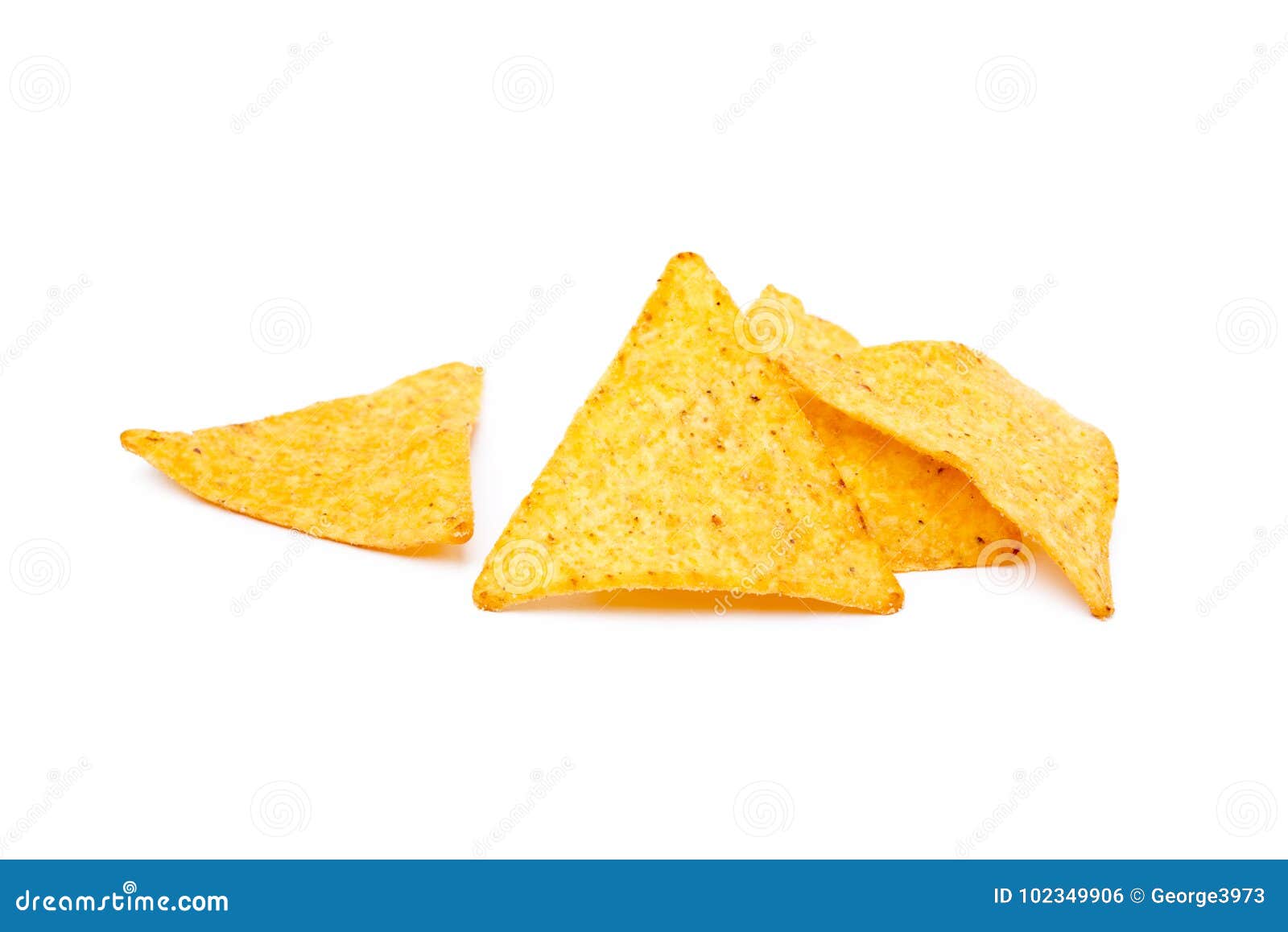 Corn Chips,triangle, Nachos Stock Photo - Image of latin, orange: 102349906