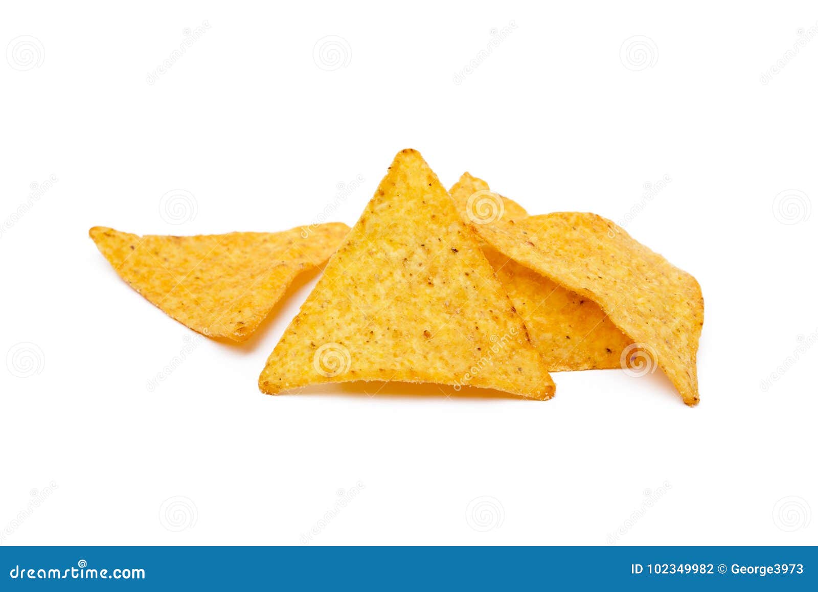 Corn Chips,triangle, Nachos Stock Photo - Image of food, latin: 102349982