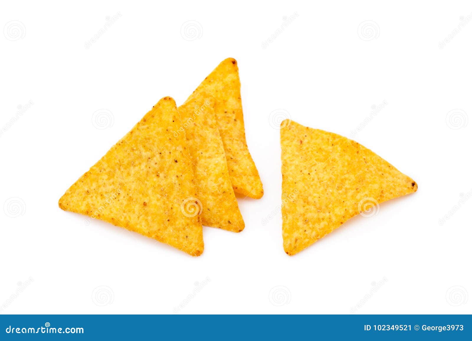 Corn Chips,triangle, Nachos Stock Image - Image of corn, potato: 102349521