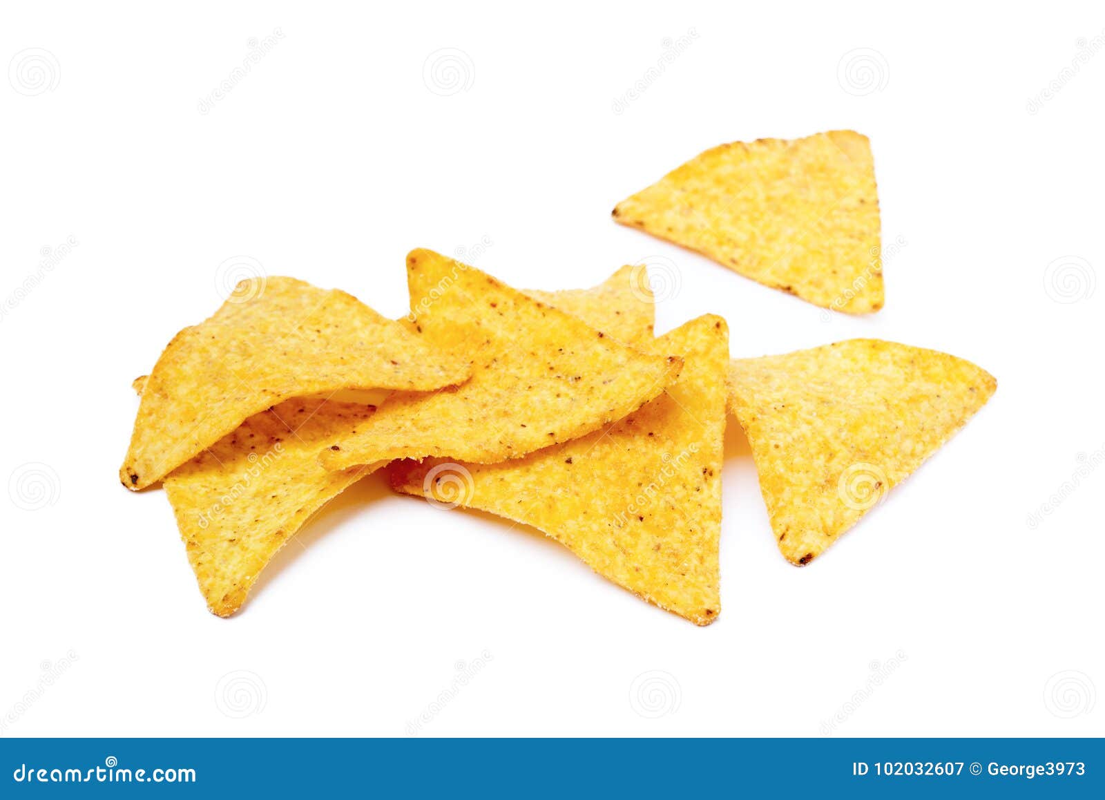 Corn Chips,triangle, Nachos Stock Image - Image of pile, pepper: 102032607