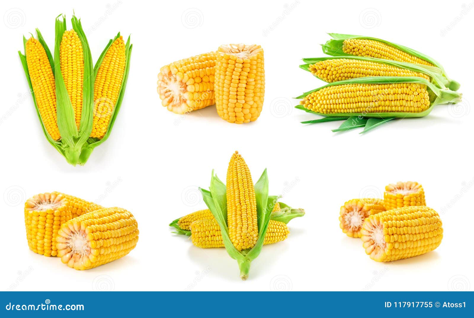 Corn on the cob kernels stock image. Image of ingredient - 117917755