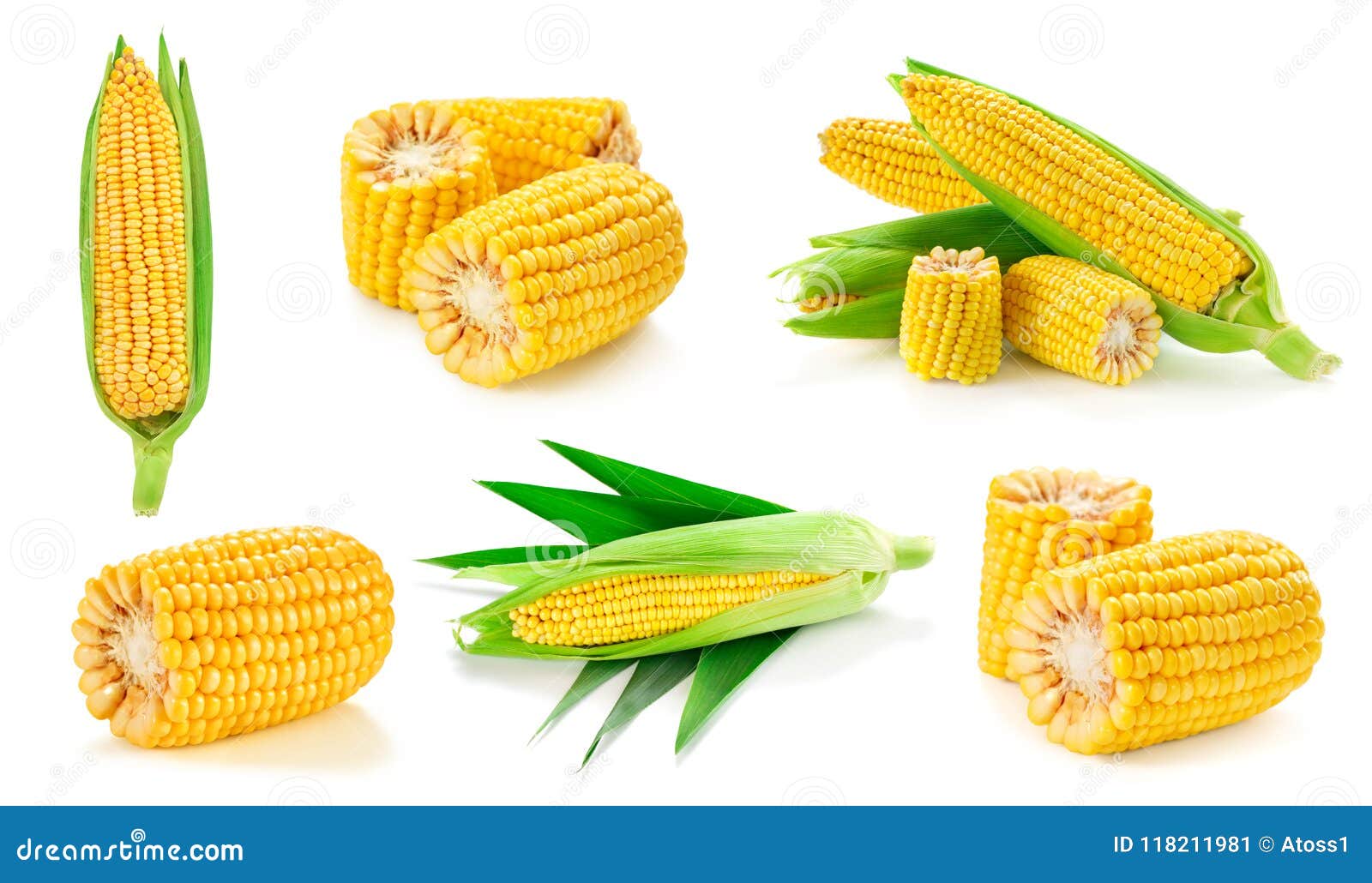 Corn on the cob kernels stock image. Image of maize - 118211981
