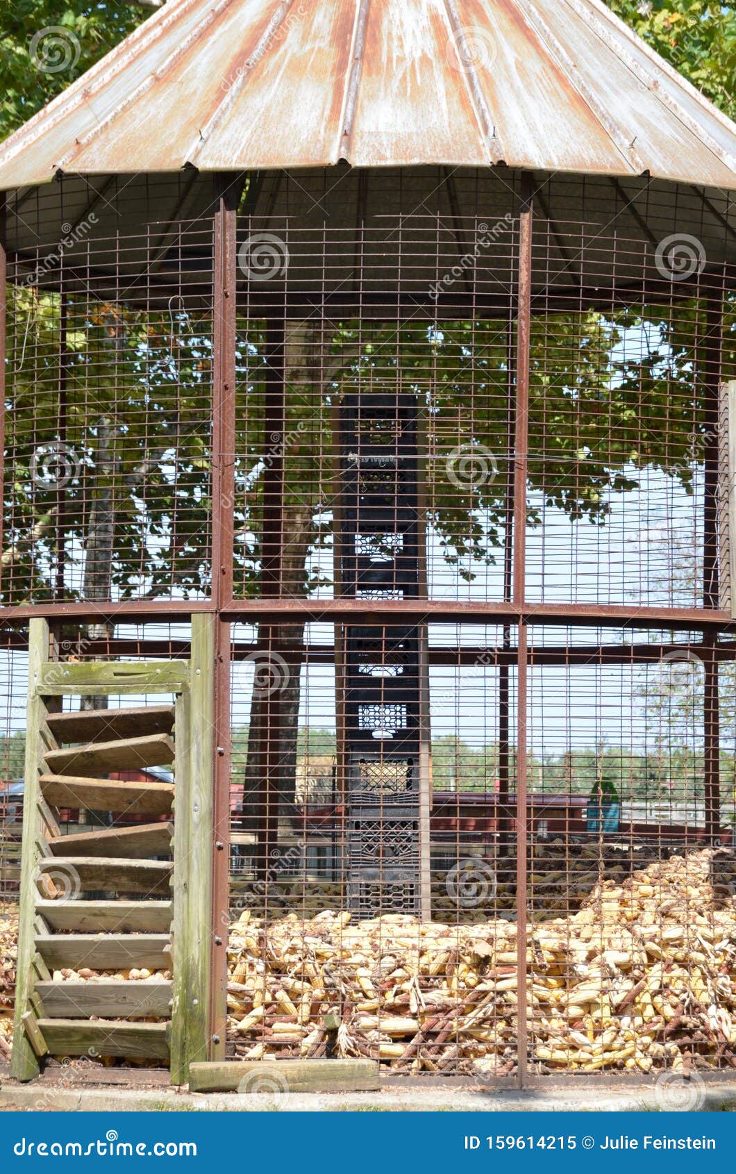 Corncrib stock image. Image of corncrib, agricultural - 159614215