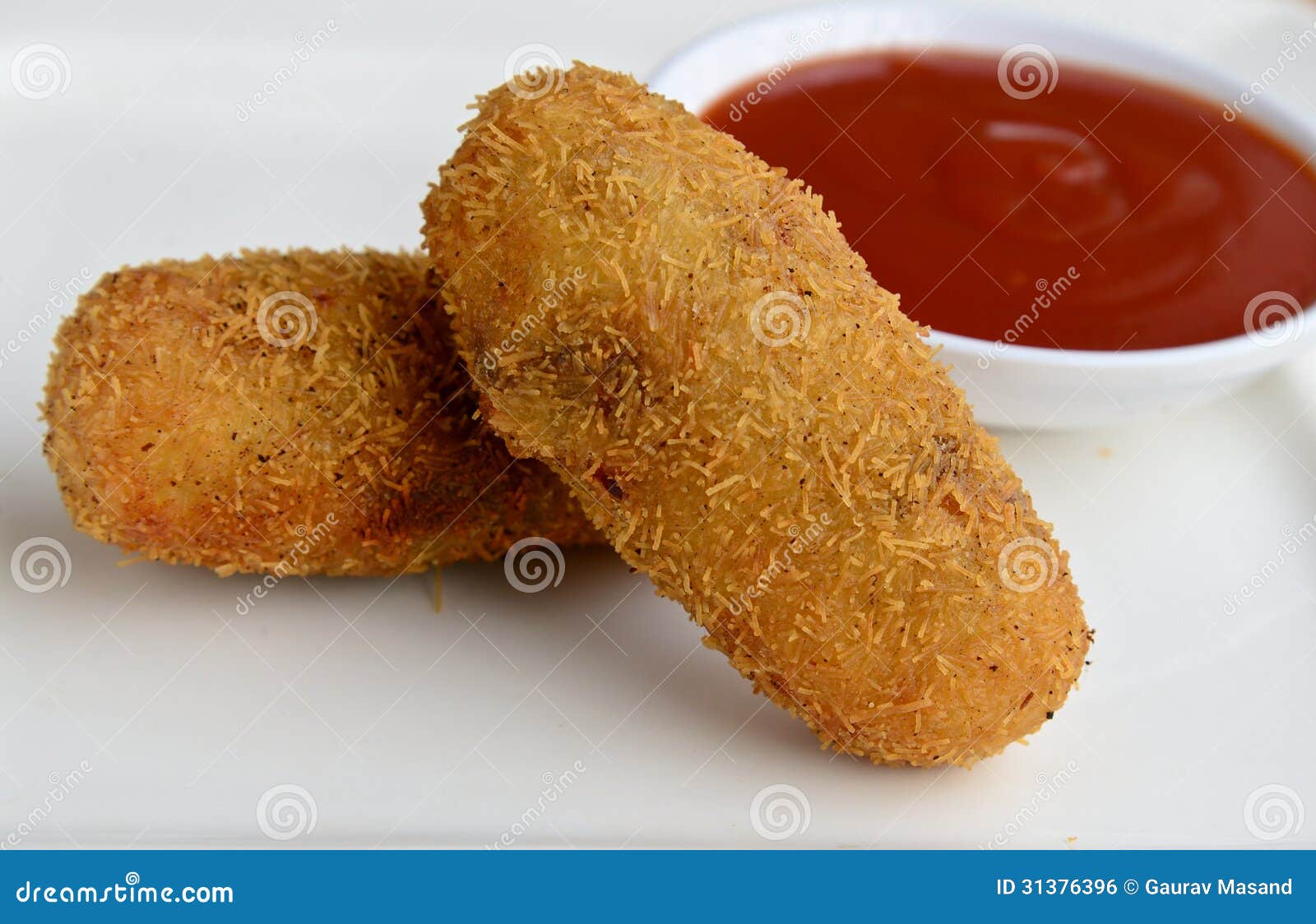 Corn Cutlet stock photo. Image of vegetable, arab, asian - 31376396