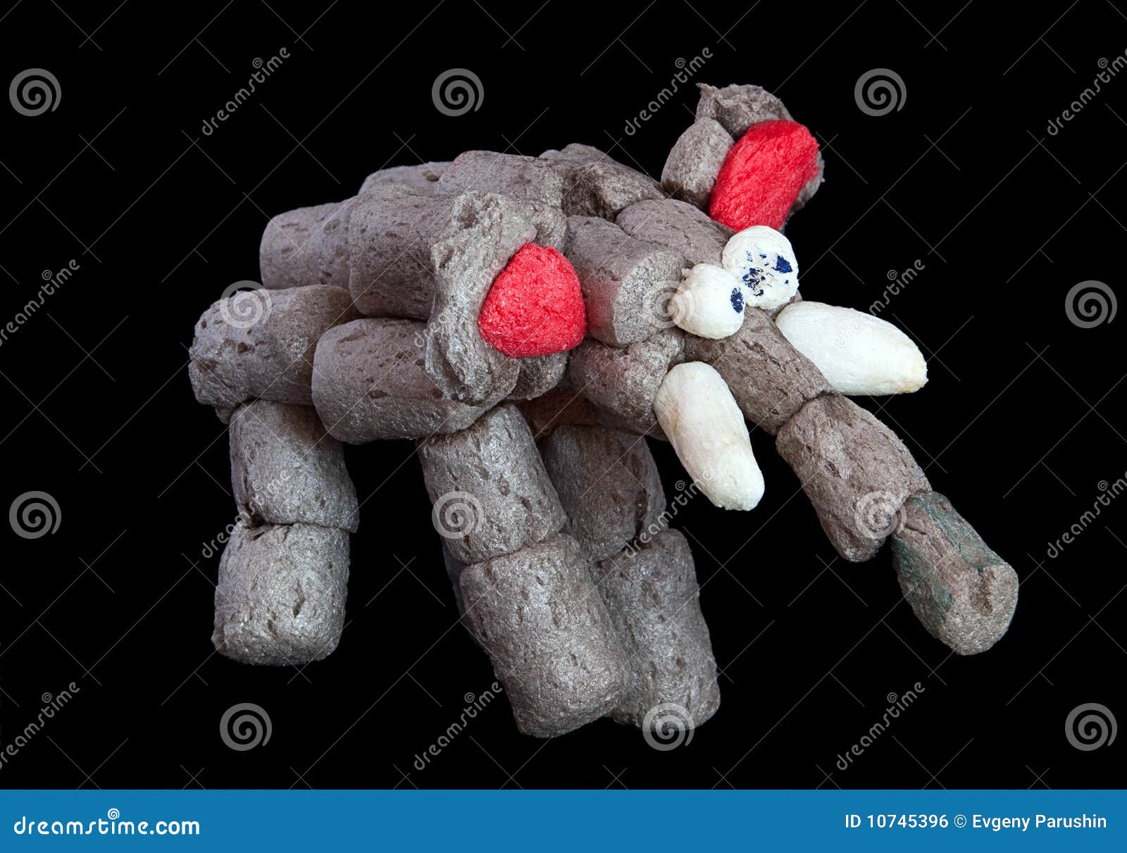 The corn elephant. stock photo. Image of cute, homemade - 10745396