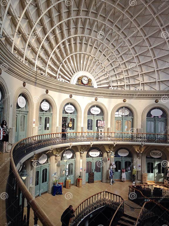 The Corn Exchange in Leeds editorial image. Image of outlets - 52451765