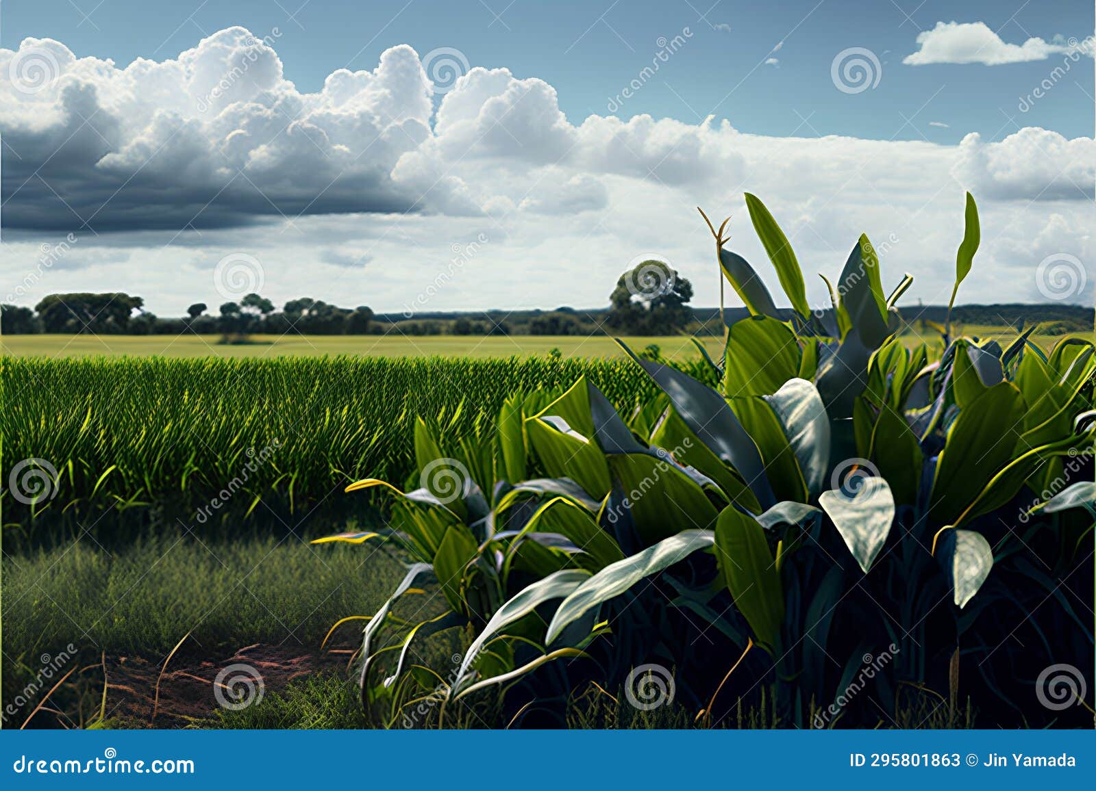 Corn Field in the Countryside of Brazil, South America, South America ...