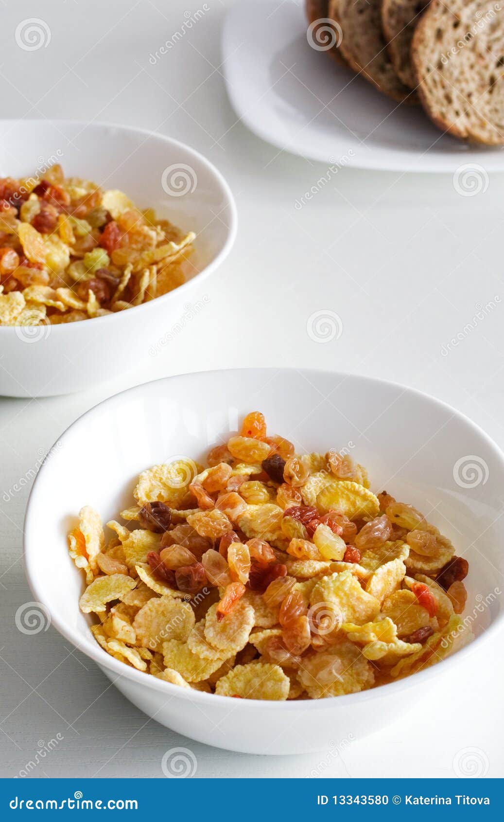 Corn flakes stock photo. Image of maize, menu, lunch - 13343580