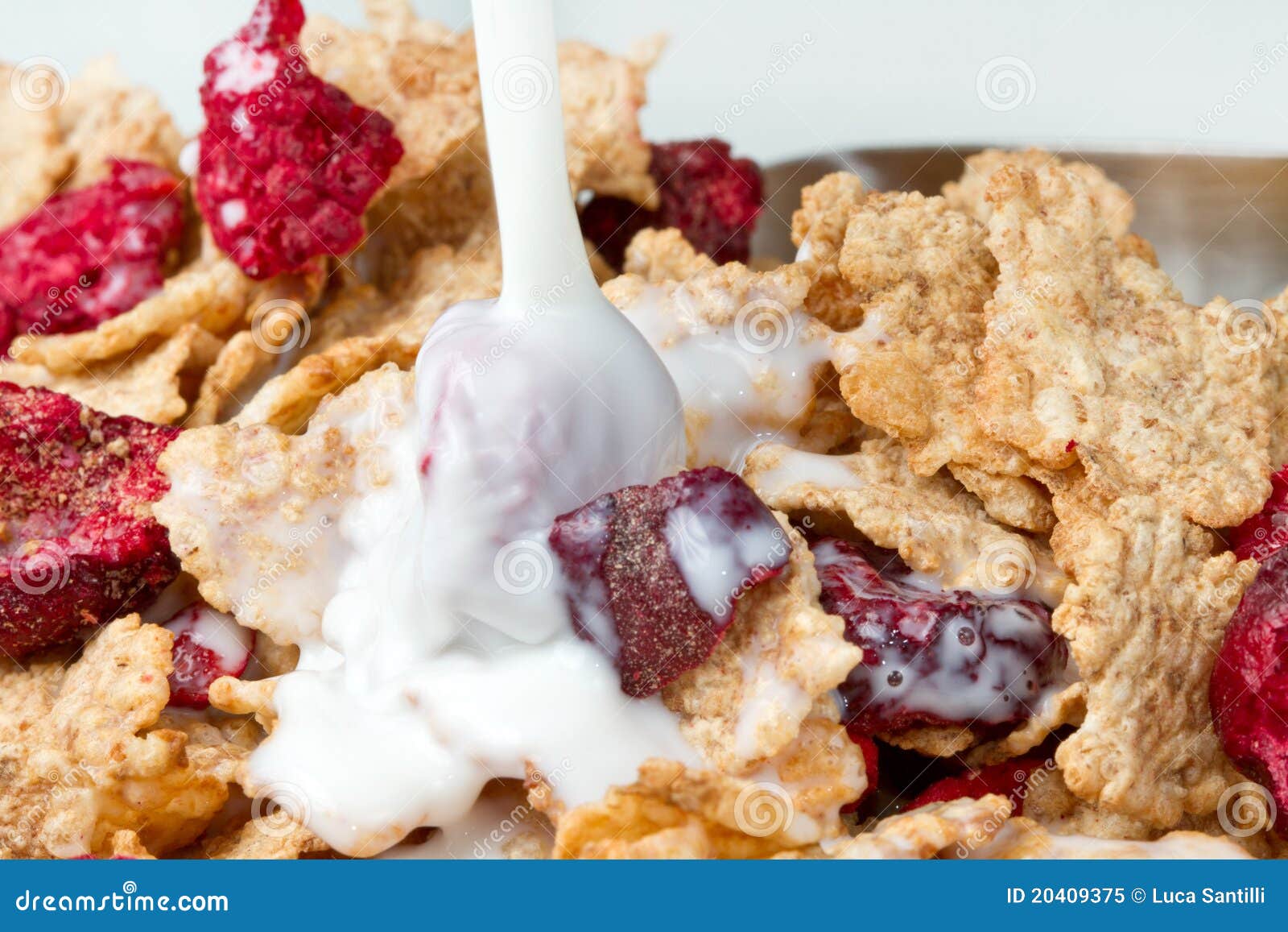 Corn flakes stock image. Image of healthy, diet, drop - 20409375