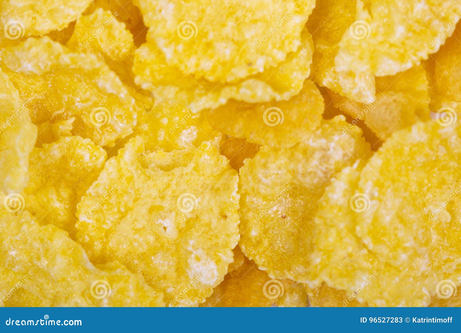 Corn Flakes Background and Texture Stock Image - Image of healthy ...