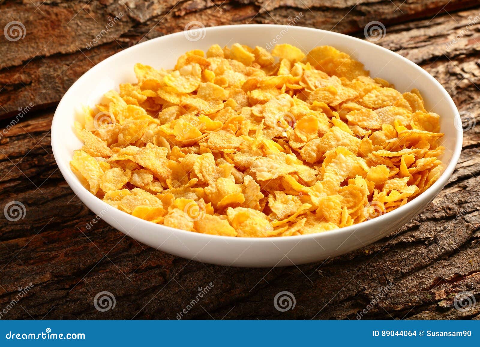 Corn Flakes Bowl-Breakfast Concept, Stock Photo - Image of diet, grain ...