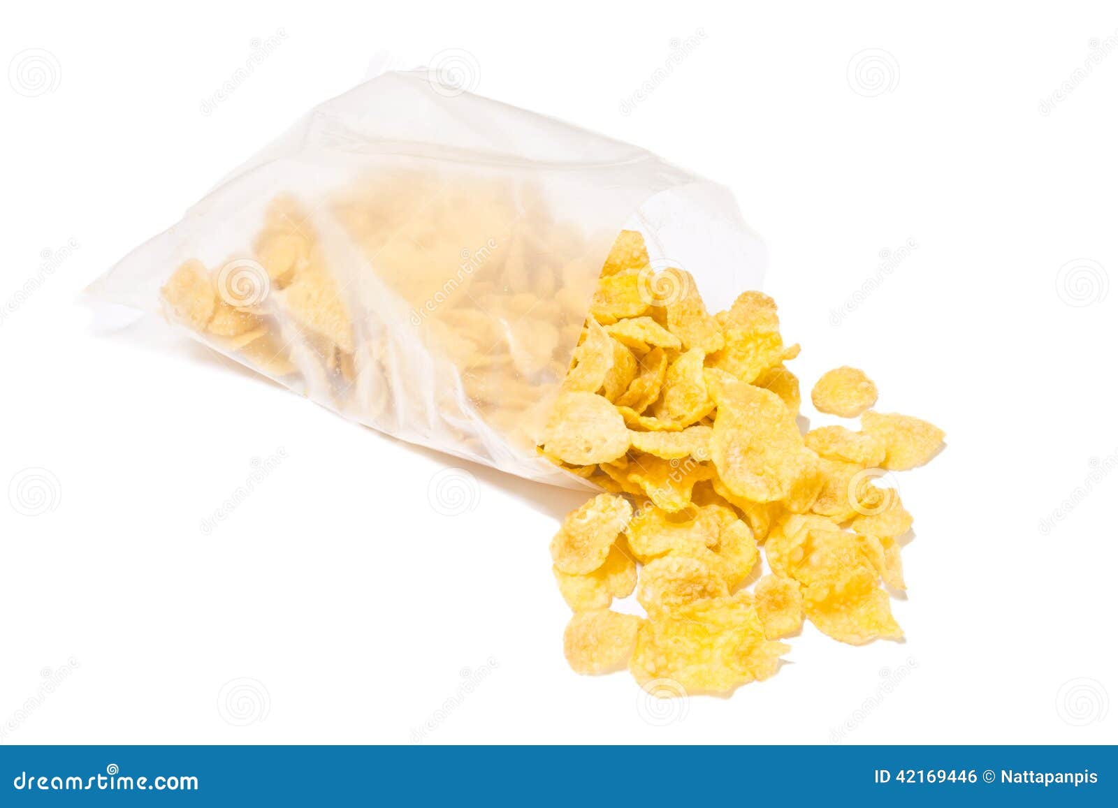Corn flakes stock photo. Image of healthy, nutrition - 42169446