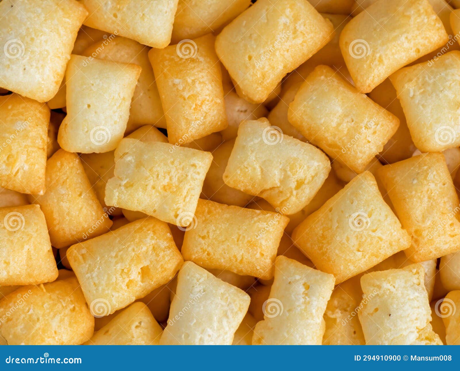 Corn Flakes in the Shape of a Square Stock Photo - Image of biscuit ...