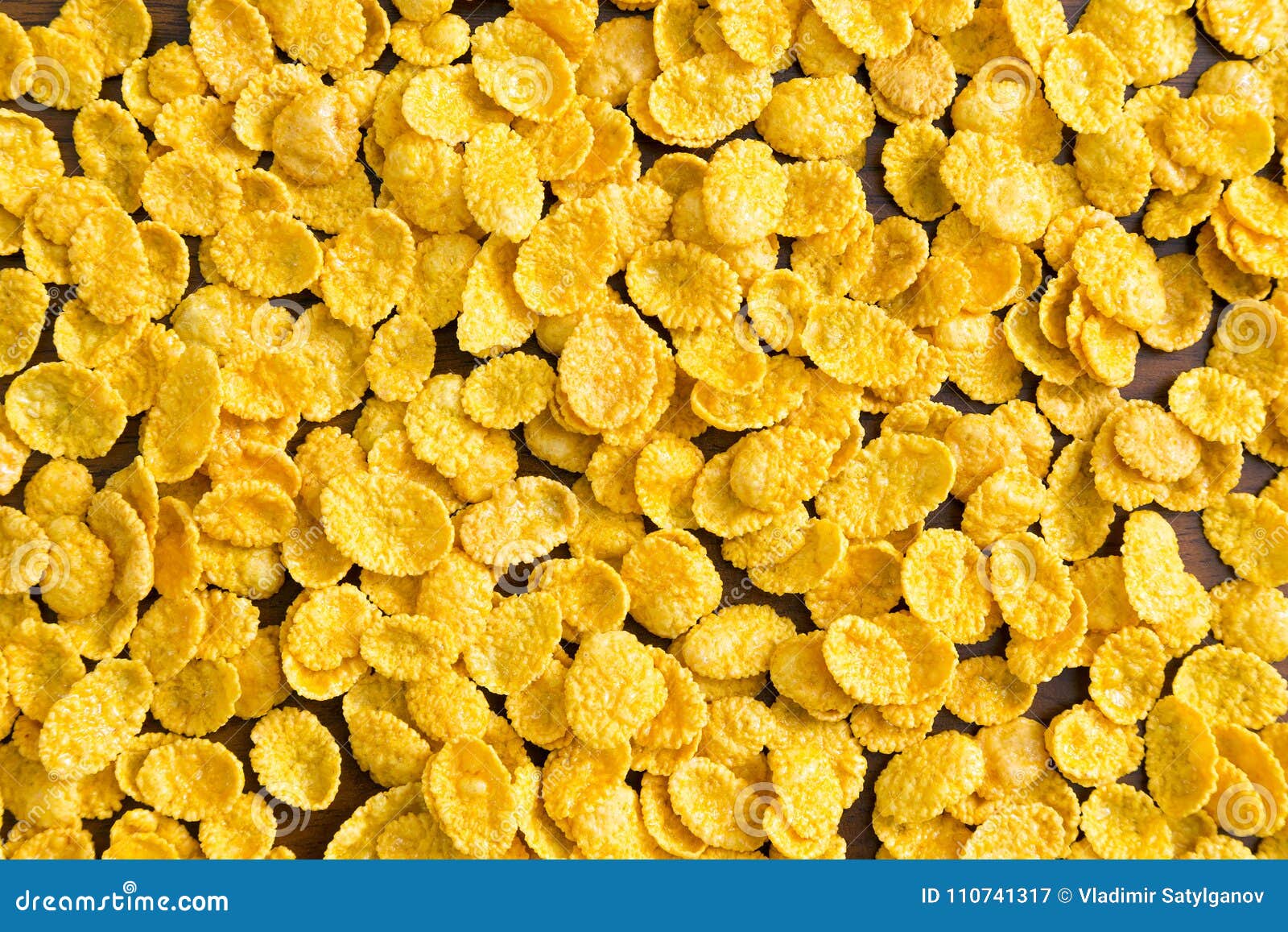 Corn flakes texture stock image. Image of golden, cereal - 110741317