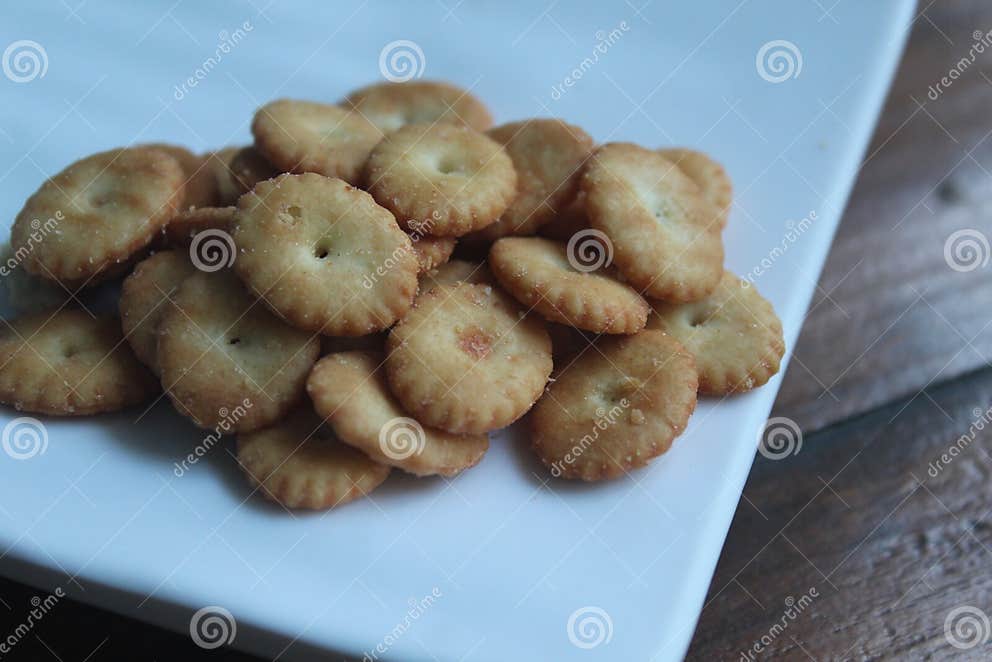 Corn-flavored Snack in Oval Shape Stock Photo - Image of puffed, junk ...