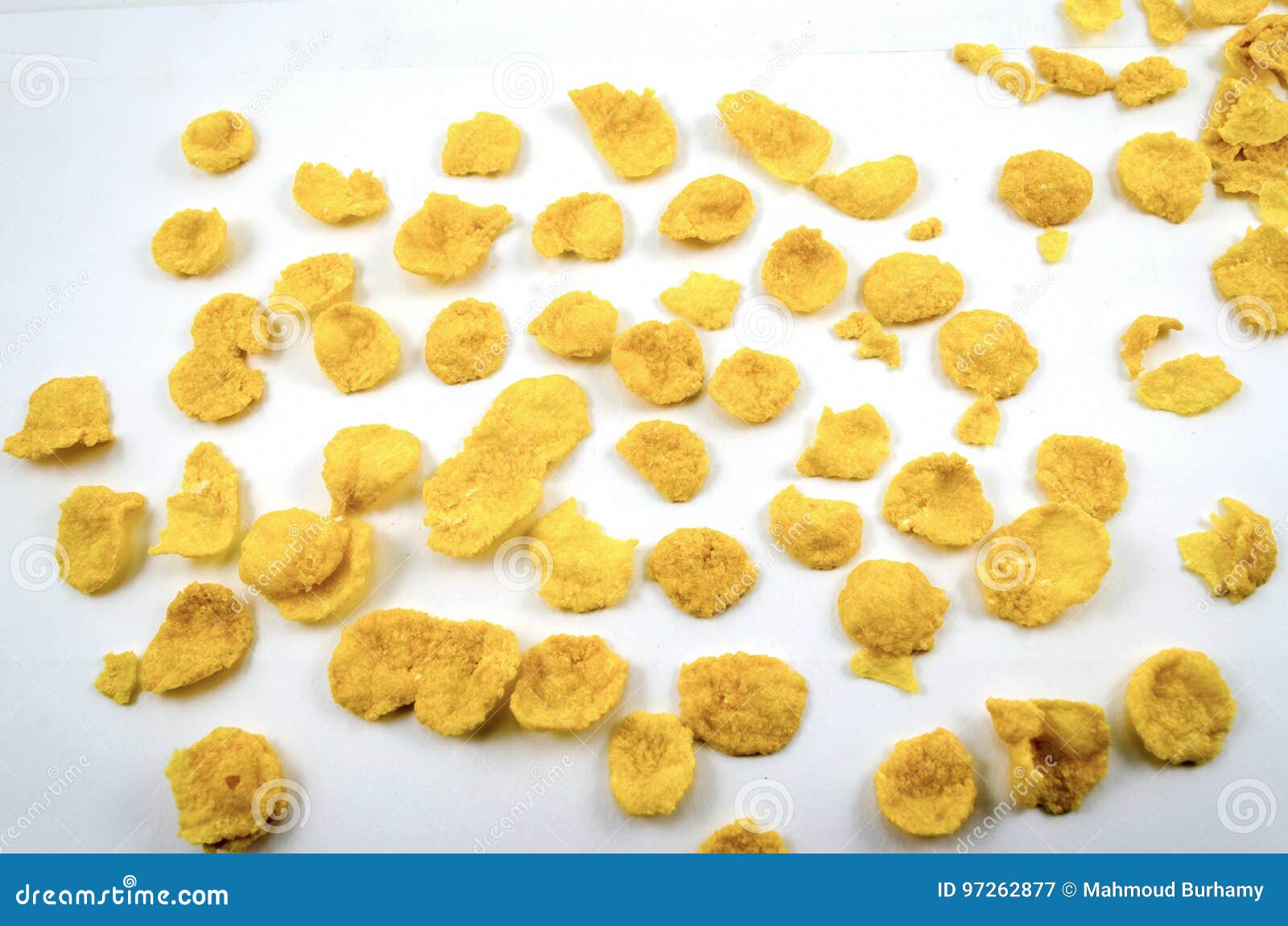 Corn flex stock image. Image of breakfast, flex, background - 97262877