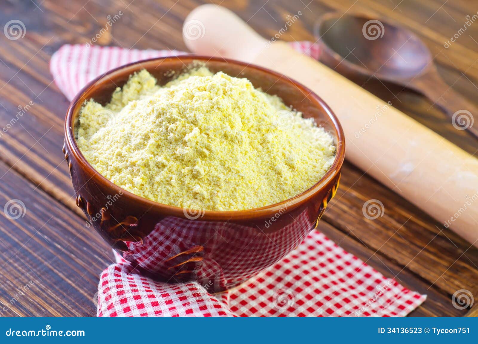 Corn flour stock image. Image of kernels, popcorn, ingredient - 34136523