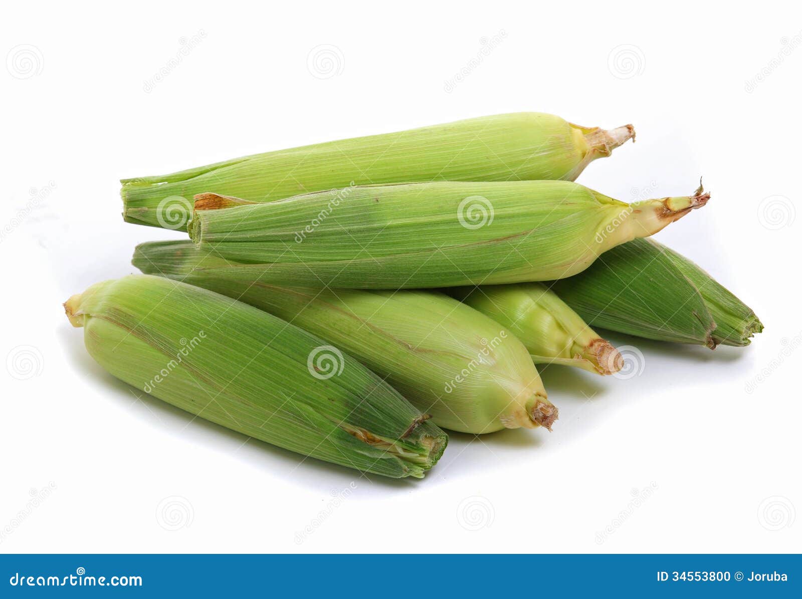 Corn stock photo. Image of isolated, snack, leaf, refreshment - 34553800