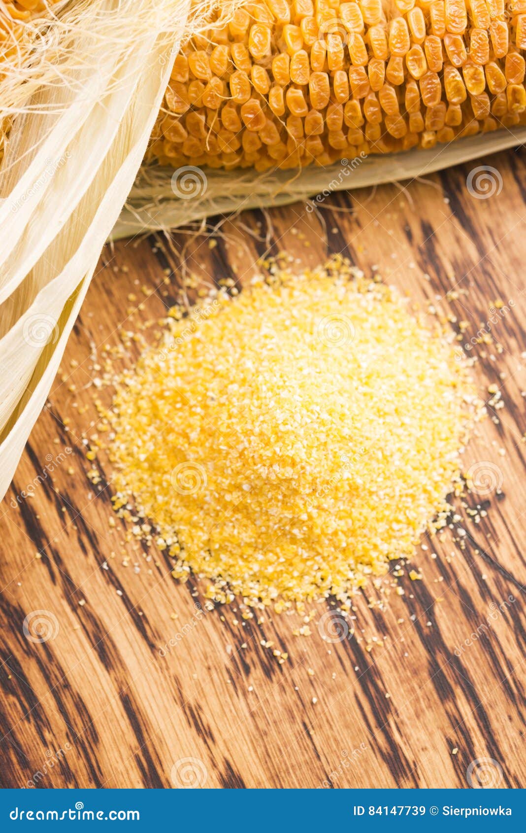 Corn groats and seeds stock image. Image of rustic, mais - 84147739