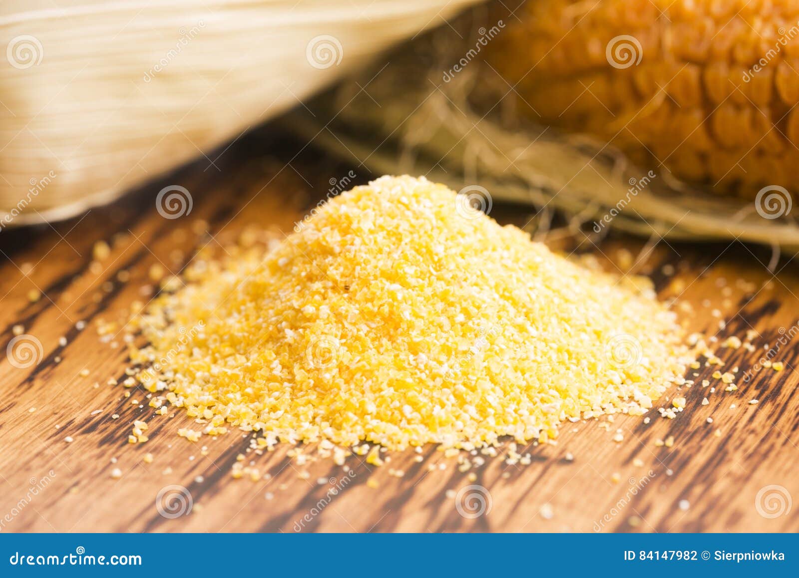 Corn groats and seeds stock photo. Image of grain, golden - 84147982