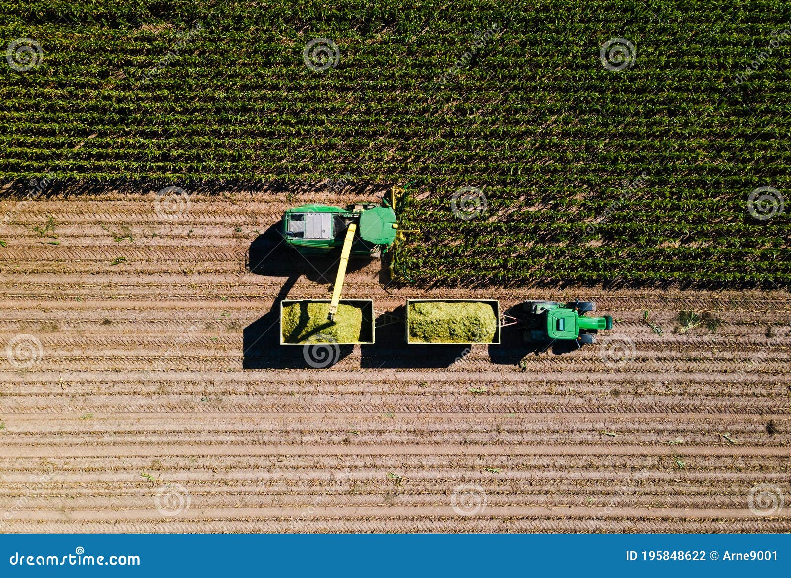 Machines Harvesting Maize Stock Photos - Free & Royalty-Free Stock ...