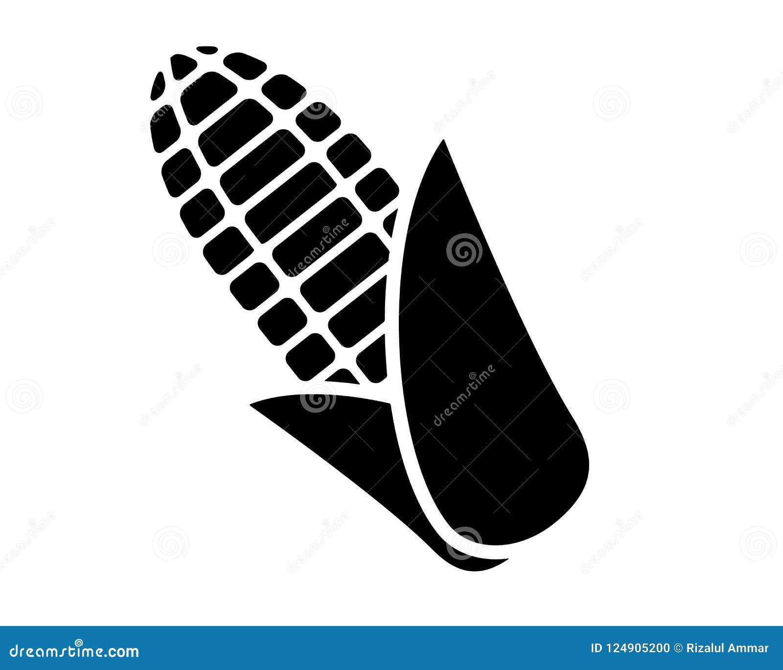 Corn Icon Glyph Cool Cute Icon Pack Stock Vector - Illustration of diet ...