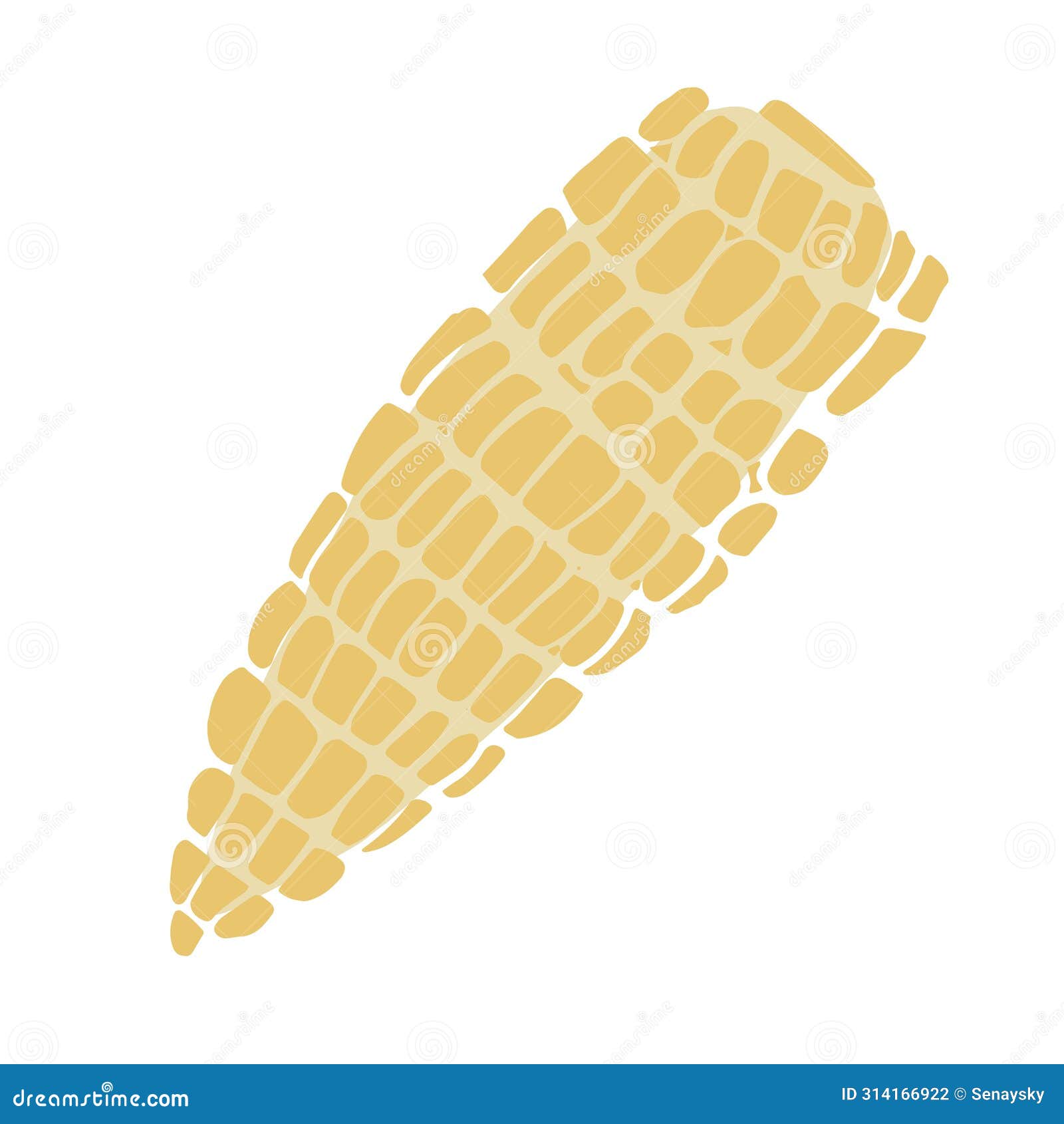 Corn Illustration, Cob Collage Picture Stock Vector - Illustration of ...