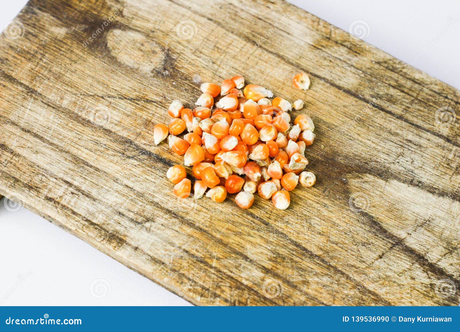 Corn Kernel on Cutting Board Stock Photo - Image of bright, colorful ...
