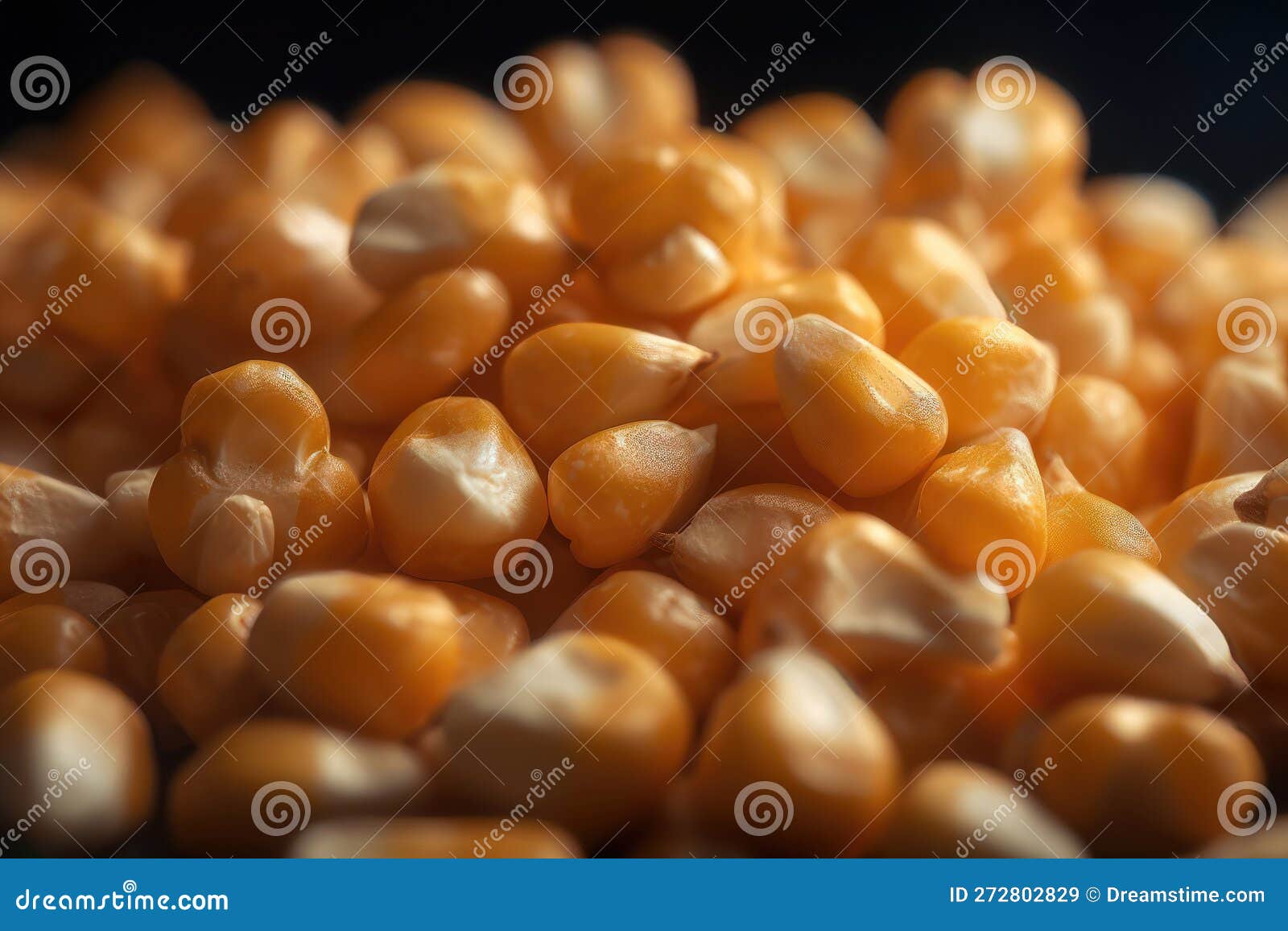 Corn Kernels, Seeds, Grains, Texture Seamless Pattern Design. Fresh ...