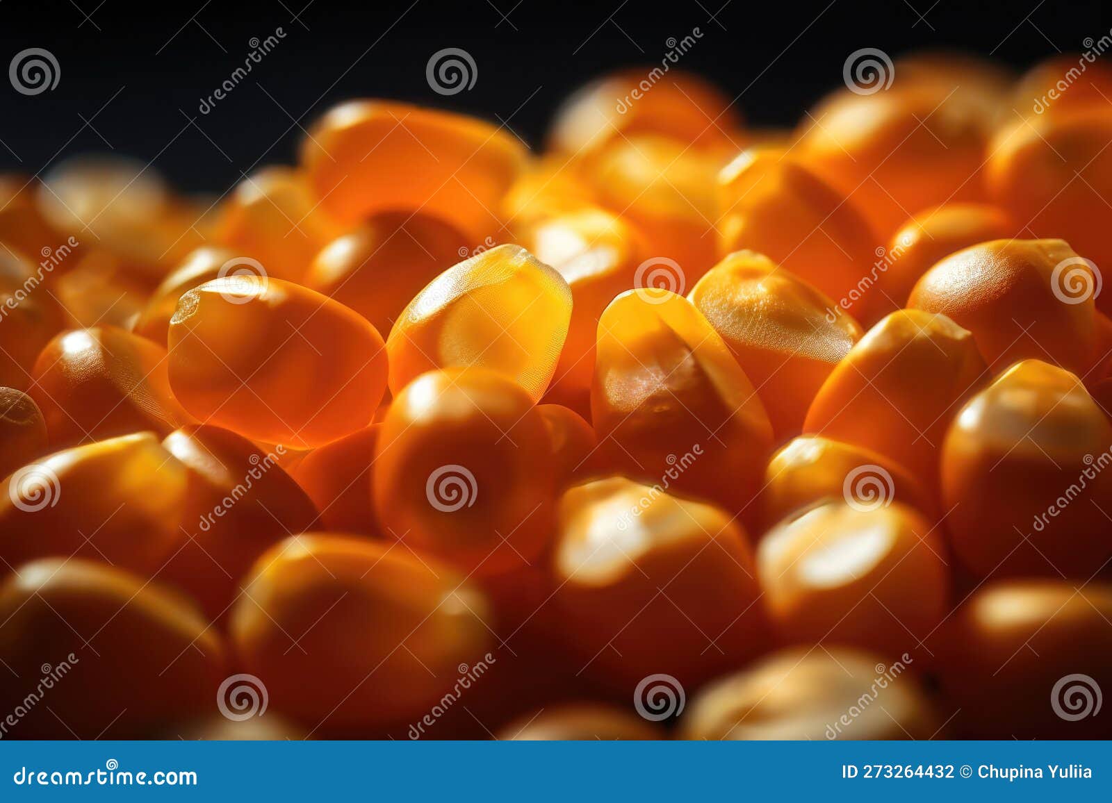 Corn Kernels, Seeds, Grains, Texture Seamless Pattern Design. Fresh ...