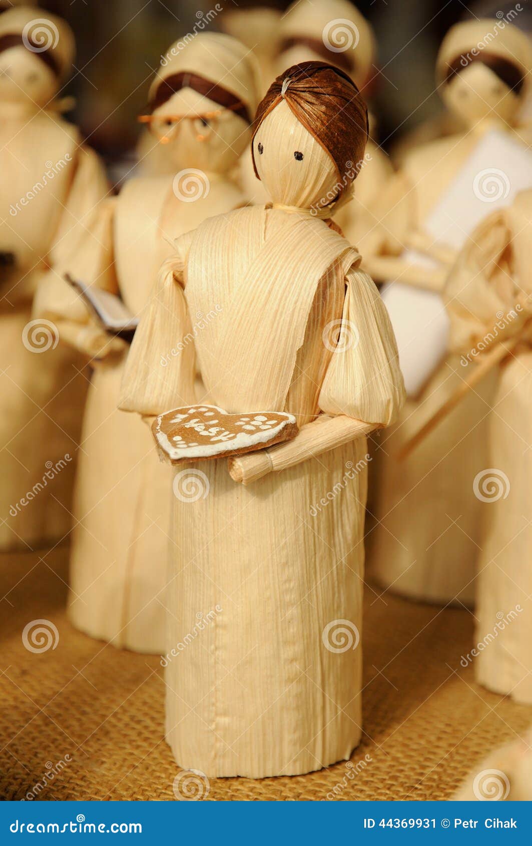 Corn leaf figures stock image. Image of hand, women, craftsmanship ...