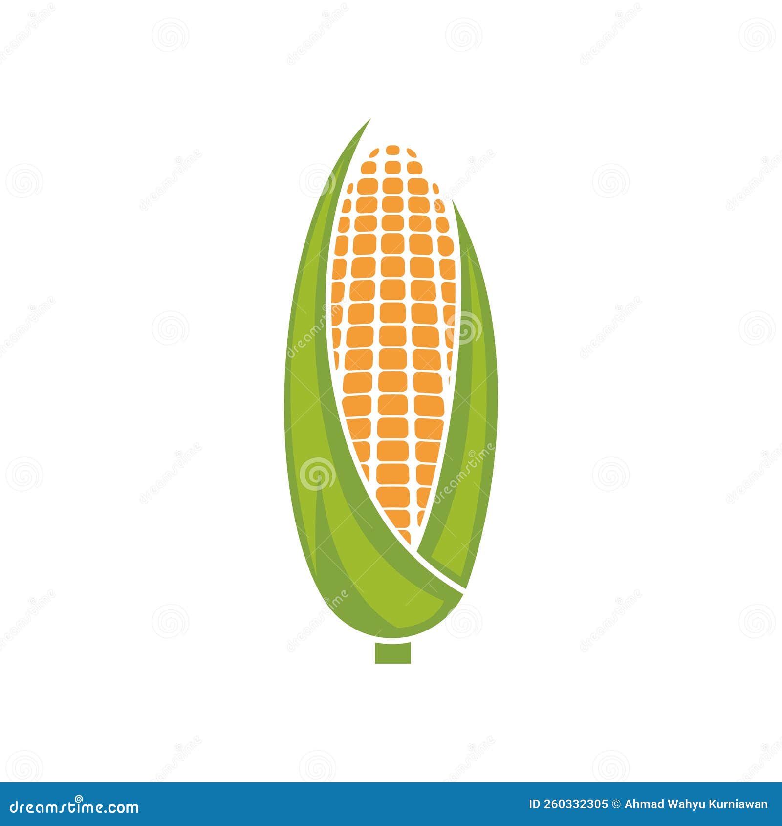 Corn Logo Illustration Vector Stock Vector - Illustration of farm ...
