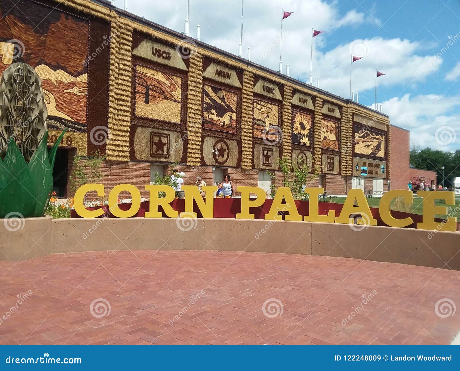 The corn palace editorial stock image. Image of basketball - 122248009