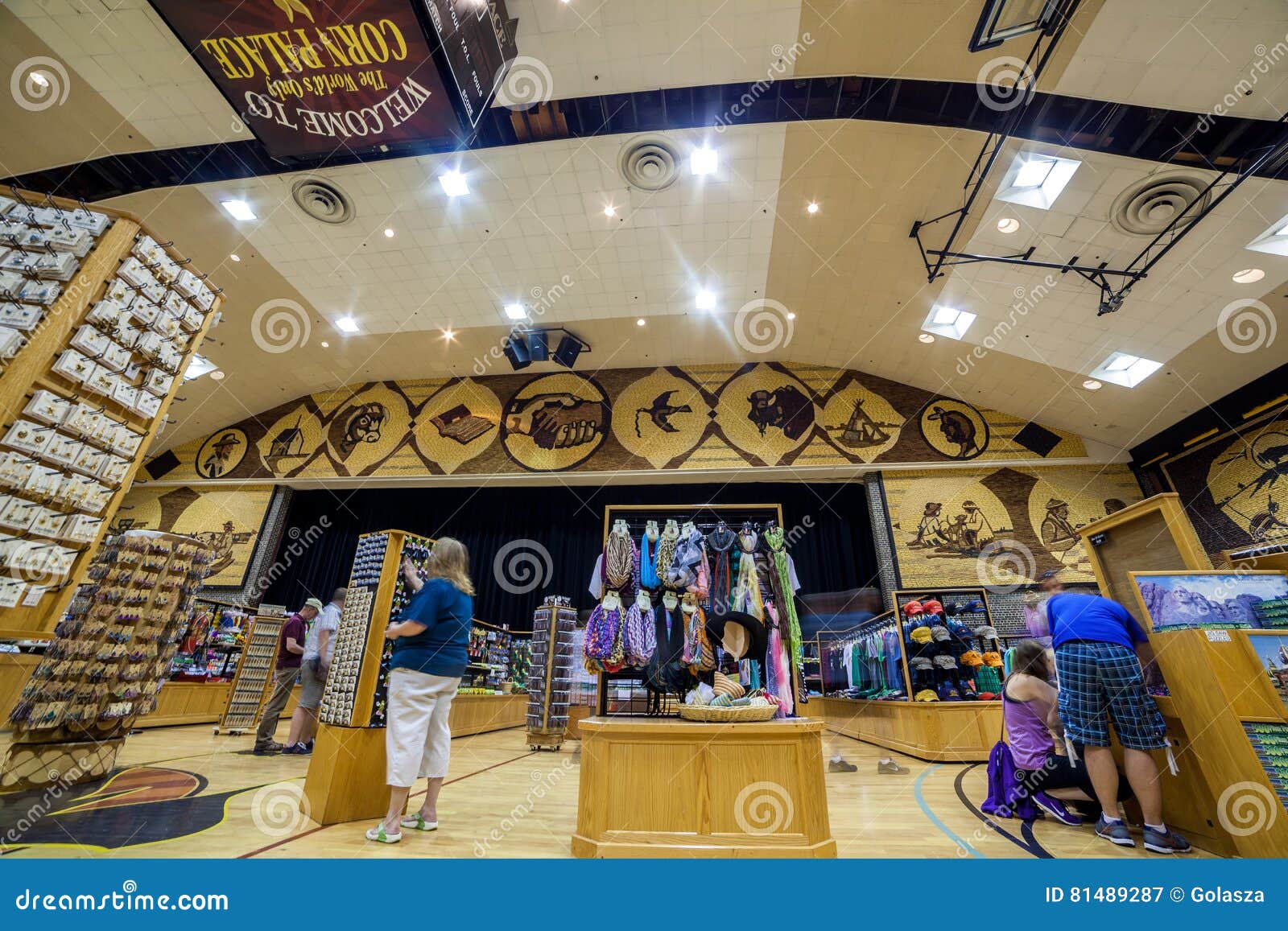 Corn Palace Interior, Mitchell, South Dakota Editorial Photography ...
