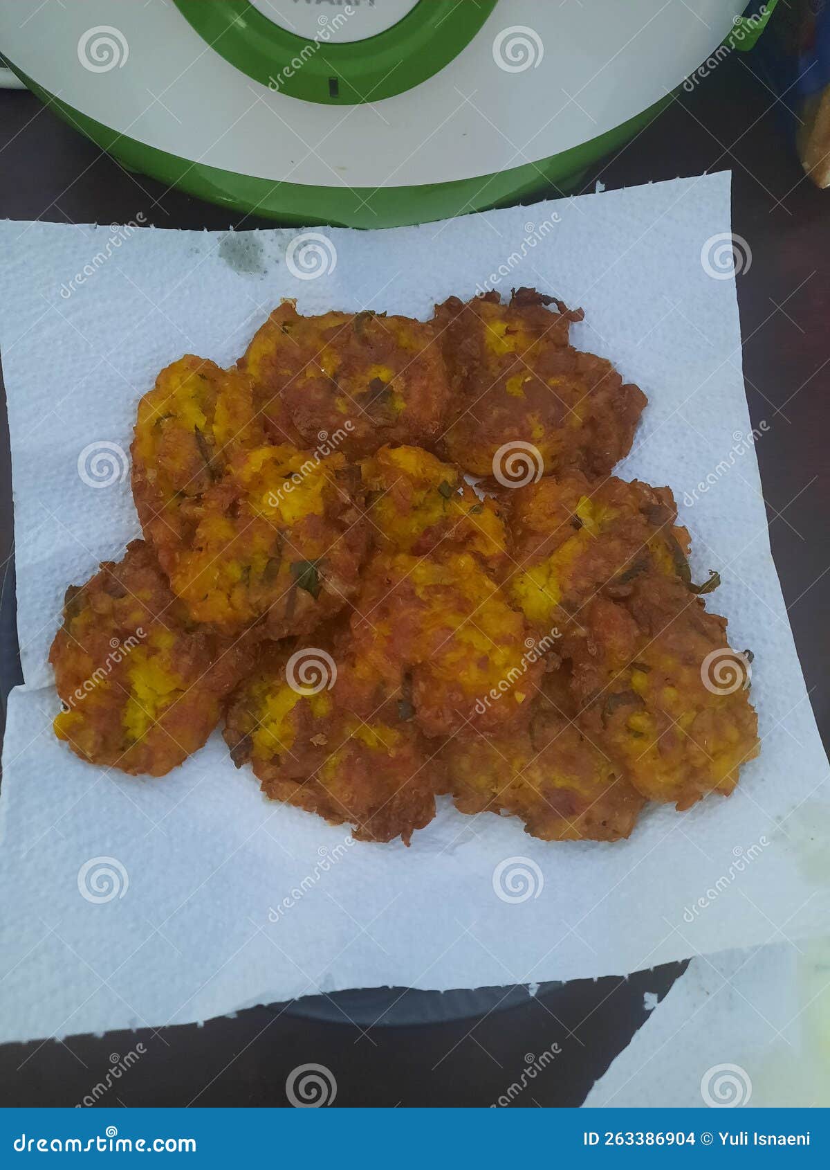 Corn Pancake Dadar Jagung Javanese Food Stock Photo - Image of jagung ...