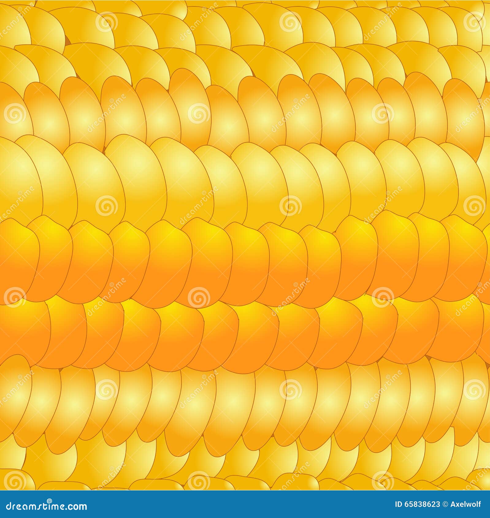 Corn Pattern, Texture. Vector Illustration Stock Vector - Illustration ...