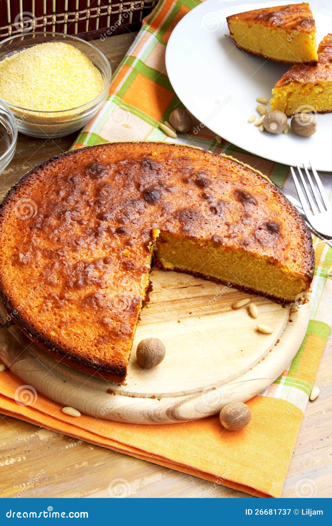 Corn Pie stock image. Image of closeup, gourmet, meal - 26681737
