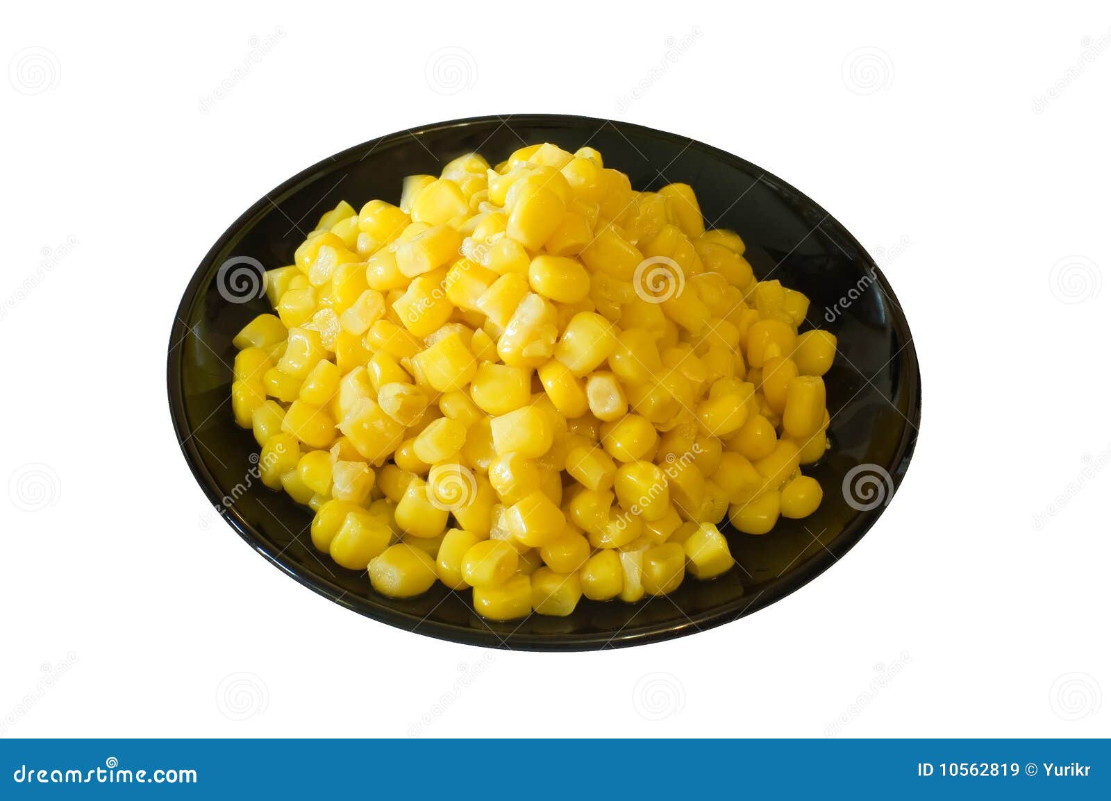 Corn on a plate stock image. Image of indian, tasty, white - 10562819